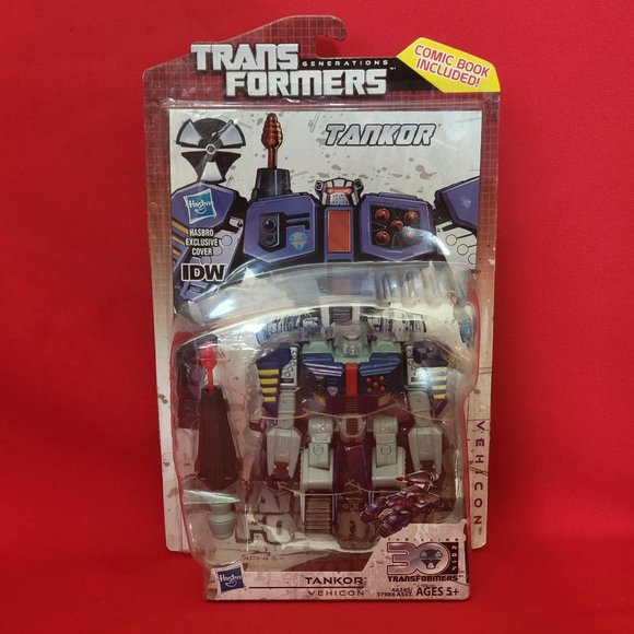 Hasbro | Toys | Transformers Generations Tankor Vehicon 3th Anniversary ...